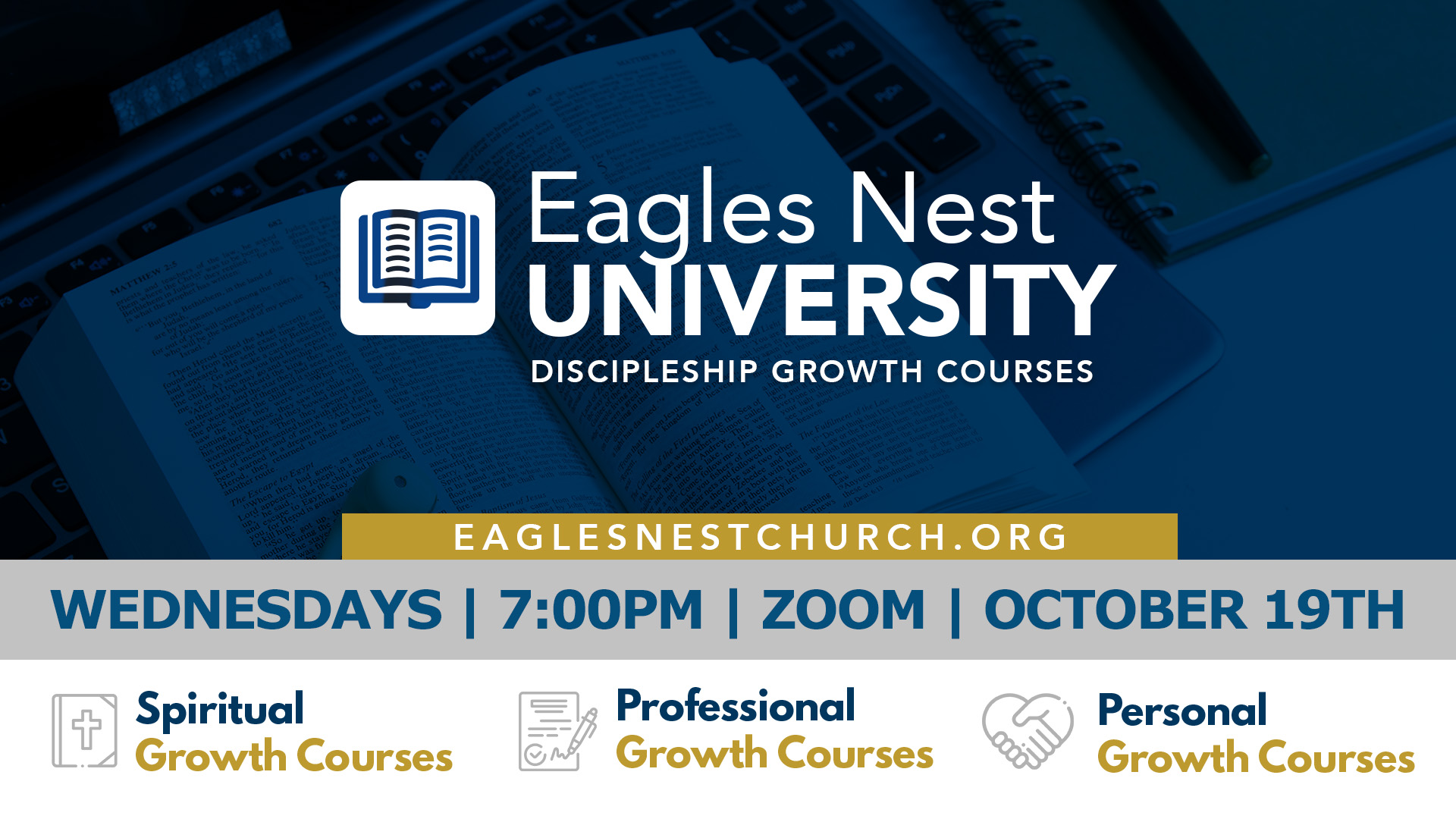ENU Registration Begins! | Eagles Nest Church